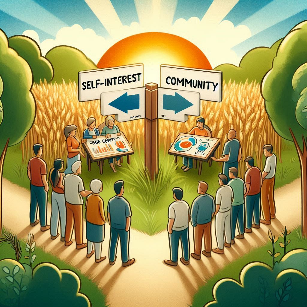 การวิเคราะห์วิจารณ์ระหว่างผลประโยชน์ส่วนตน และผลประโยชน์ส่วนรวมในประเทศ - Kruaof.com