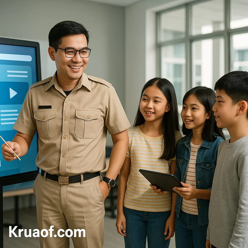 การใช้เทคโนโลยีสารสนเทศในการพัฒนาการสอน: เครื่องมือที่ครูต้องรู้ - Kruaof.com