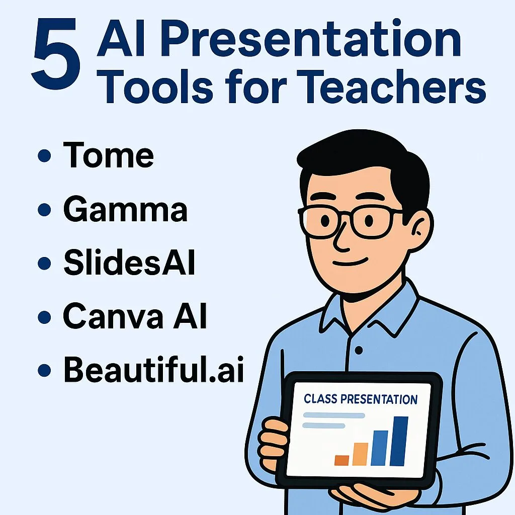 AI Presentation Tools That Save Teachers Time - Kruaof.com