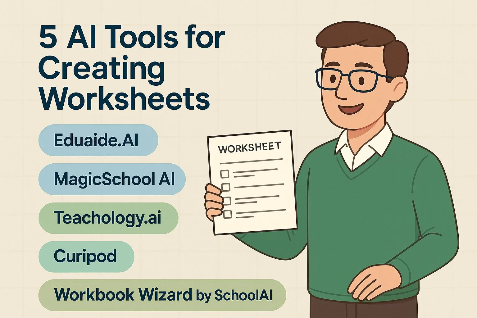 Best AI Tools for Making Worksheets Automatically - Kruaof.com