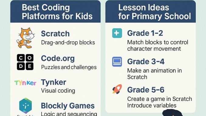 Teaching Coding to Kids: Easy Platforms and Lesson Ideas - Kruaof.com